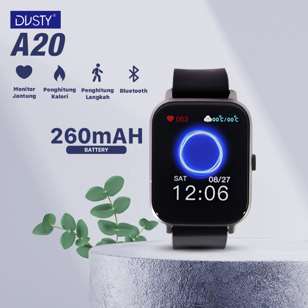 Jual Smartwatch Mechanic Dusty A20 - GARANSI Original HD Full Touch ...