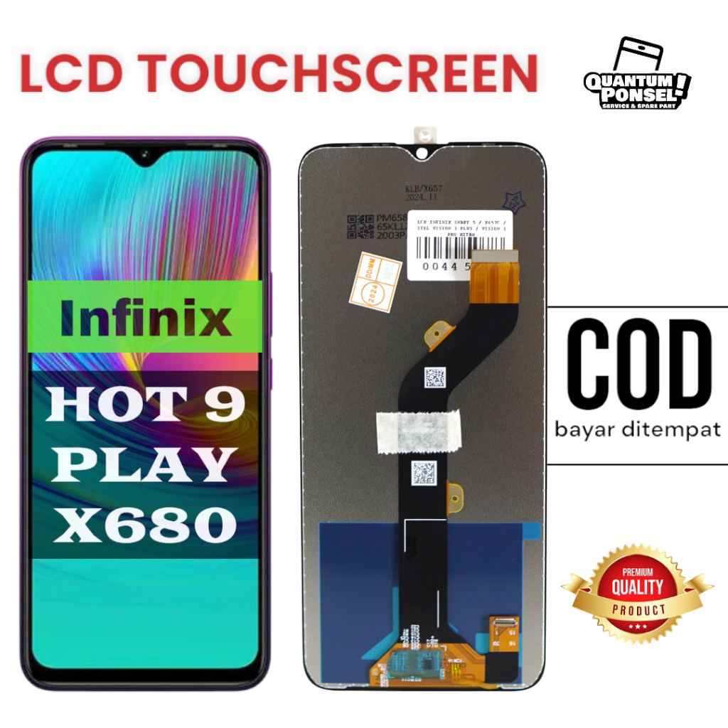 Jual Lcd Infinix Hot 9 Play / X680 - Fullset | Shopee Indonesia