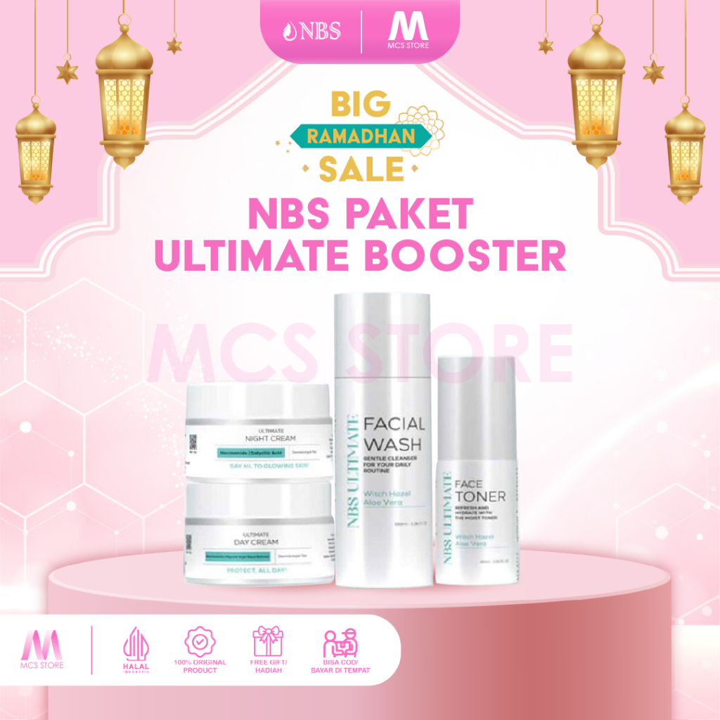 Jual MCS STORE - NBS Ultimate Booster untuk kulit cerah dalam 7 hari | Shopee Indonesia