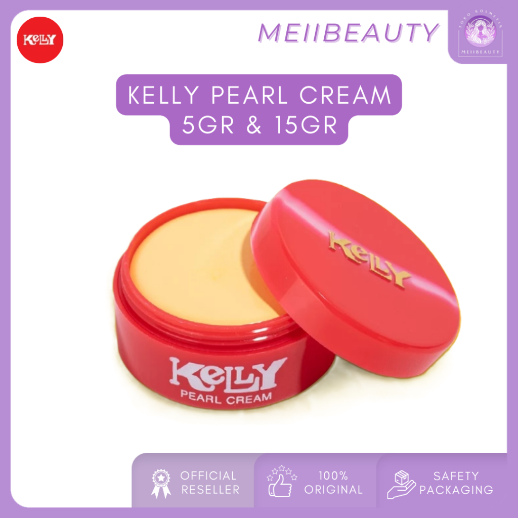 Jual Kelly Pearl Cream | Krim Siang Melembabkan dan Mencerahkan Wajah ...