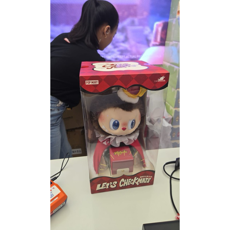 Jual labubu lets check mate figure | Shopee Indonesia