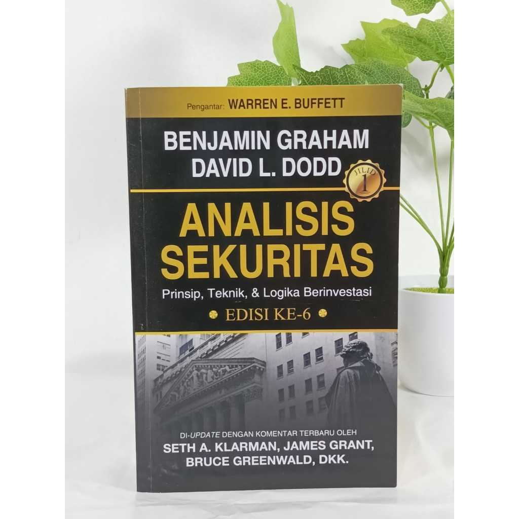 Jual Analisis Sekuritas Benjamin Graham dan David L. Dodd | Shopee ...