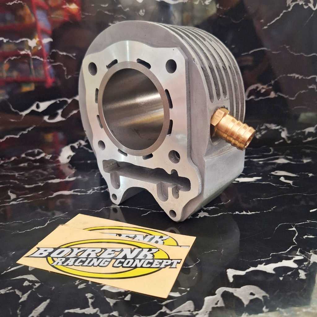 Jual CYLINDER BLOCK VARIO 125 VARIO 150 BILLET MODEL FFA LINER LUAR ...