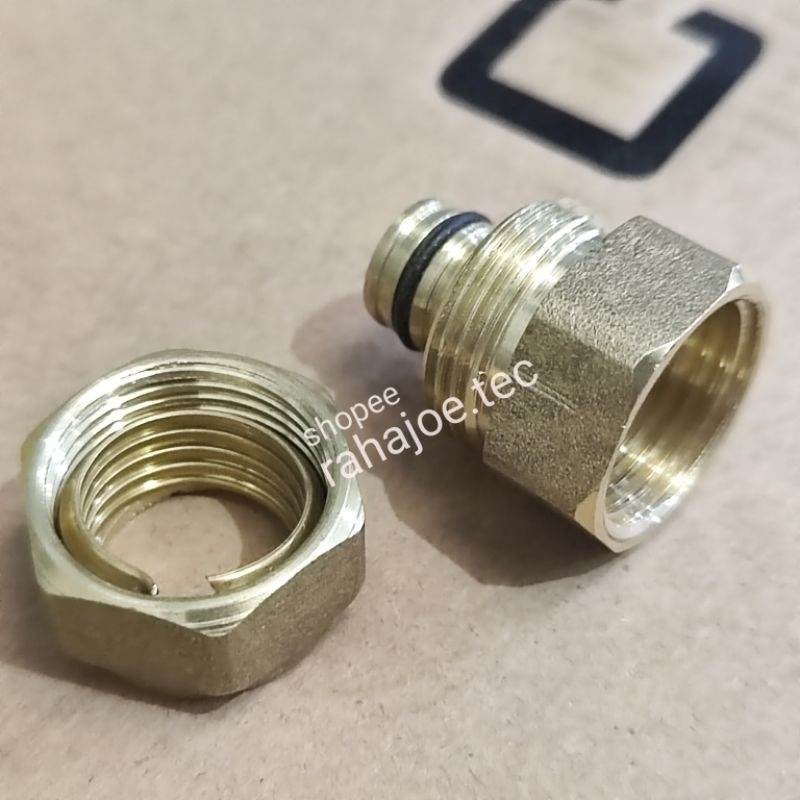 Jual Sock Drat Dalam Kuningan 1/2" Sambungan Pipa Air Panas Sok 1/2 Inch | Shopee Indonesia