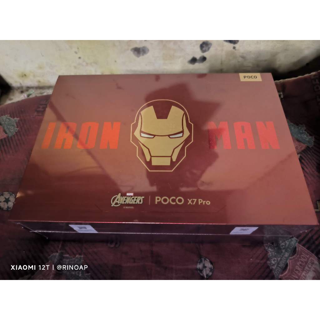 Jual POCO X7 PRO Iron Man Special Edition 12/512 GB NEW SEGEL INCLUDE ...