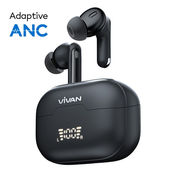 Jual VIVAN TWS Adaptive ANC ENC Infinity GT6 Dual EQ Bass Gaming Mode ...
