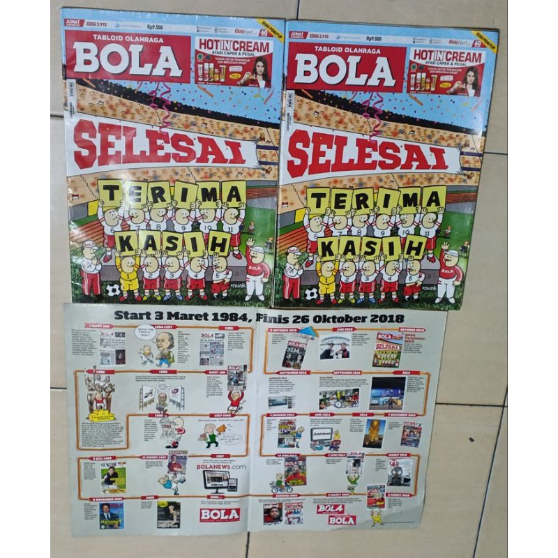 Jual MAJALAH/TABLOID BOLA EDISI TERAKHIR. | Shopee Indonesia