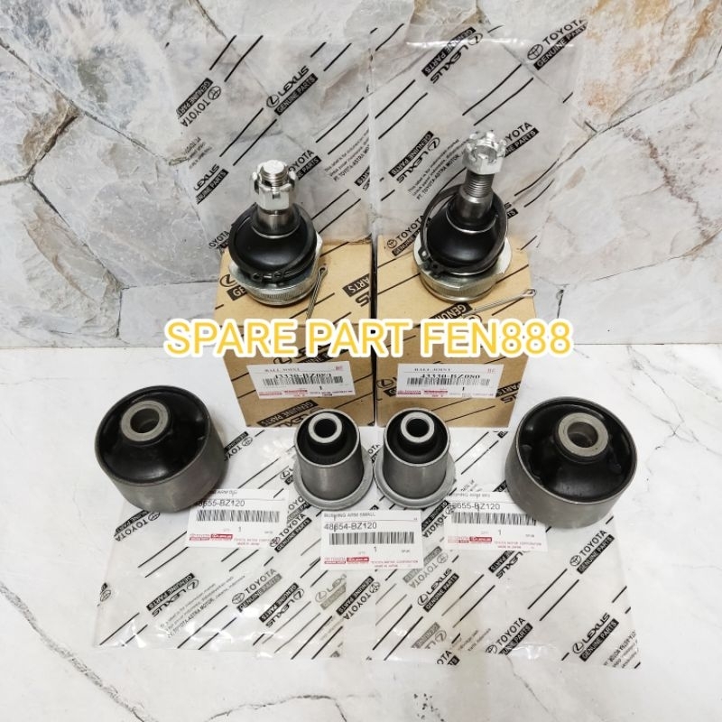 Jual Bushing Lower Arm Besar Kecil Set Ball Joint Rush Terios 2006-2017 ...