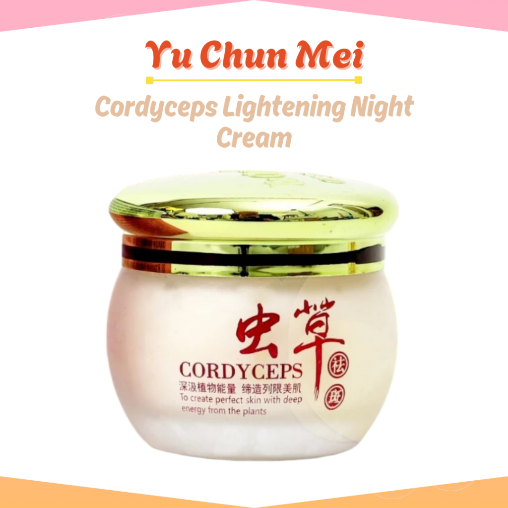 Jual Yu Chun Mei Cordyceps Lightening Night Cream 30gr/Pelembab Wajah ...