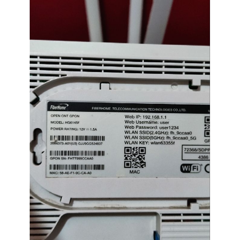 Jual fiberhome HG6145F | Shopee Indonesia