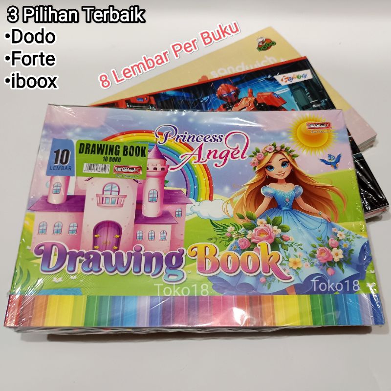 Jual 1 Pak Buku Gambar A4 Dodo,Forte & iboox(Isi 10 Buku) | Shopee Indonesia