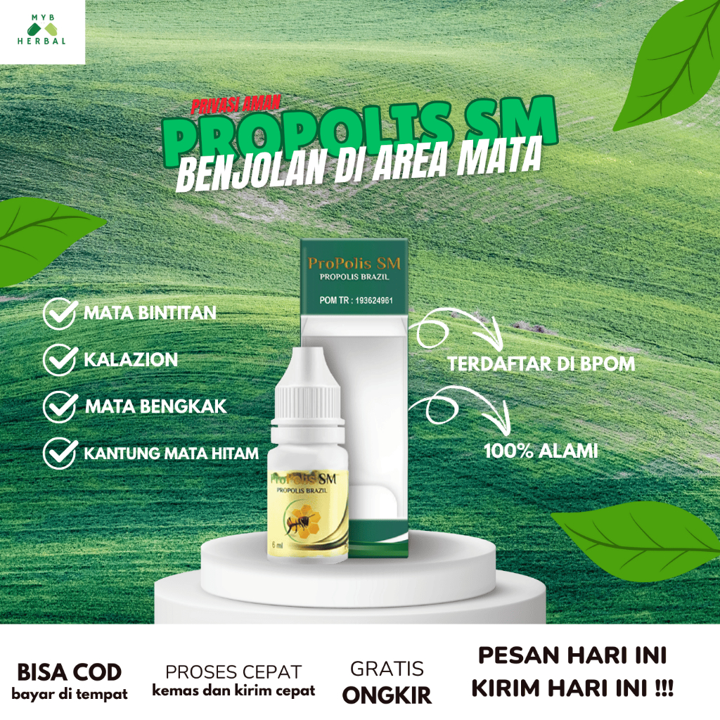 Jual Propolis Sm Obat Mata Bintitan Kalazion Mata Timbilan Bernanah ...