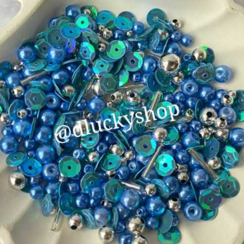 Jual Manik manik tabur beads ramboci piring per 10 gram | Shopee Indonesia