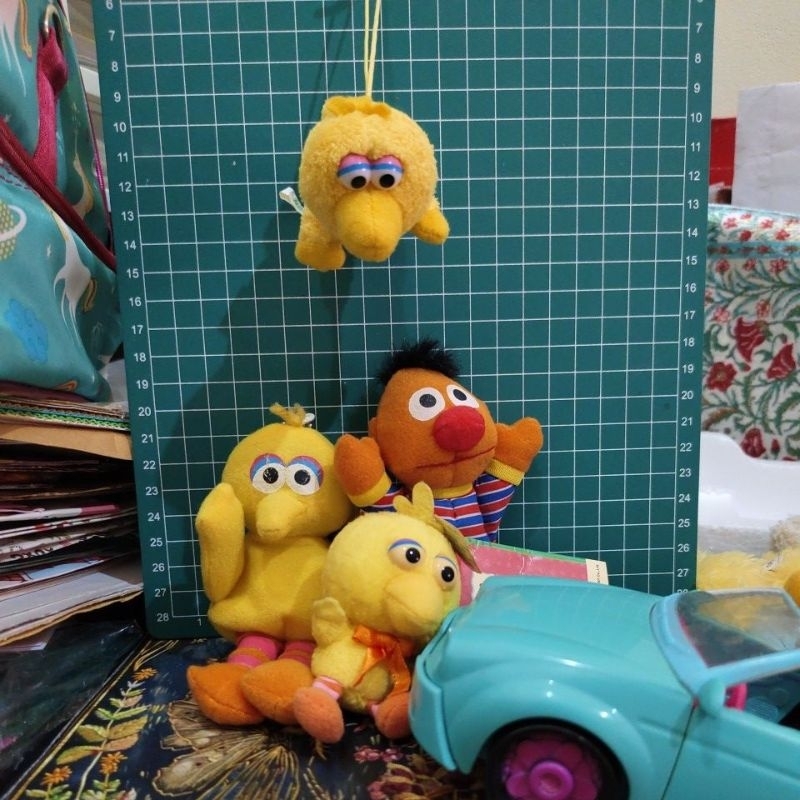 Jual Ganci Sesame Street Keychain Big bird dan Ernie | Shopee Indonesia