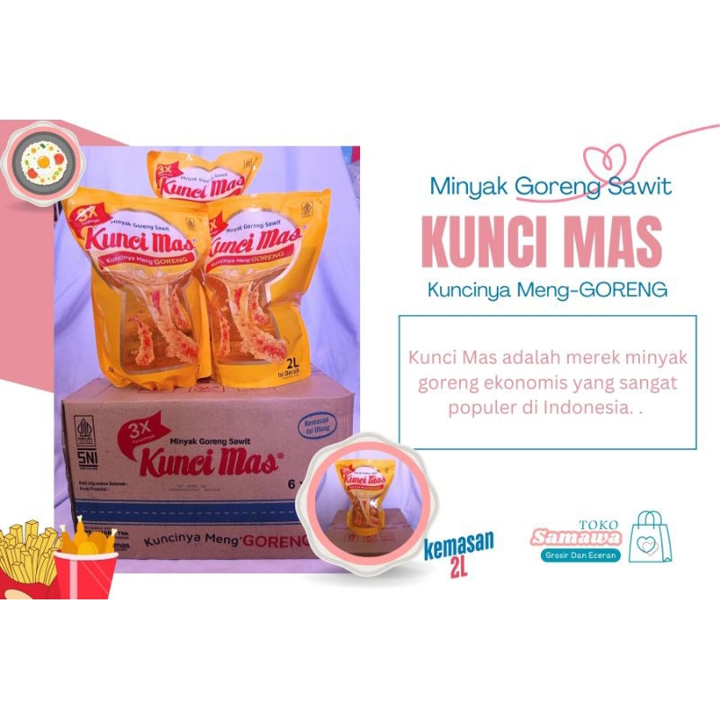 Jual SAMAWA - KUNCI MAS MINYAK GORENG 2 L | Shopee Indonesia