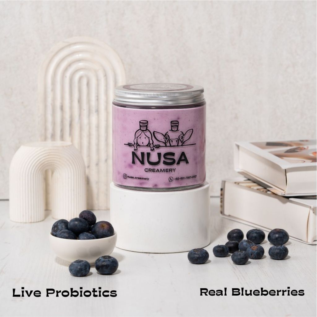 Jual SIGNATURE BLUEBERRY Nusa Creamery Yoghurt / Homemade Yogurt ...