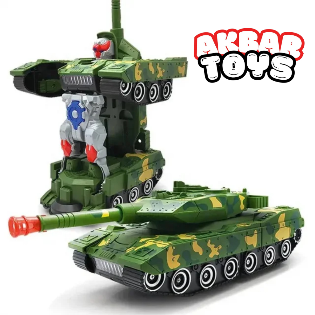 Jual Mainan Tank bisa Berubah Menjadi Robot Baterai | Shopee Indonesia