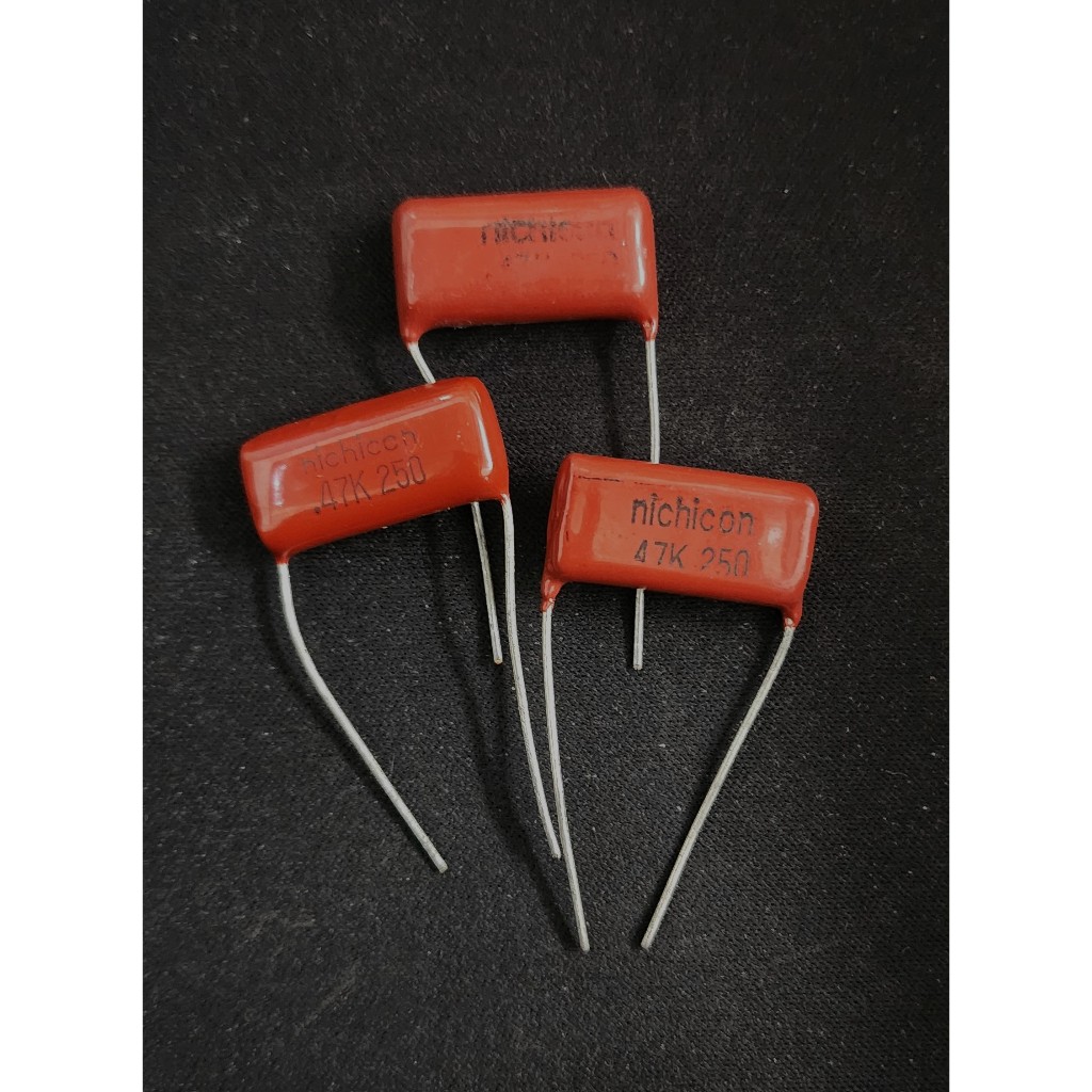 Jual Capacitor Mylar Atau Kapasitor Milar 47kpf 47K 250V 47000pf 473 ...