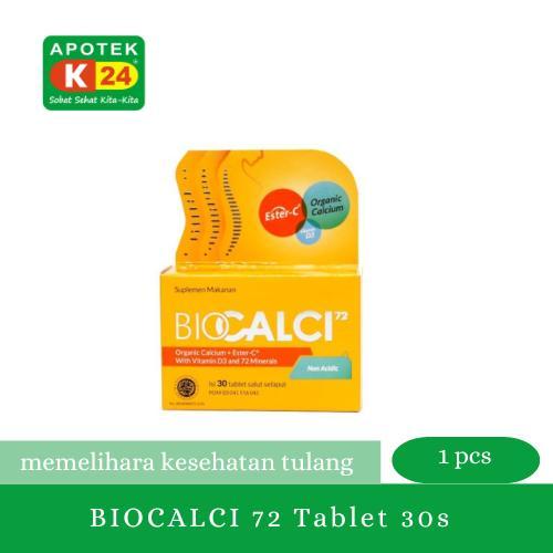 Jual Biocalci 72 Tablet 1 Botol Isi 30 Tablet (per Botol) | Shopee ...