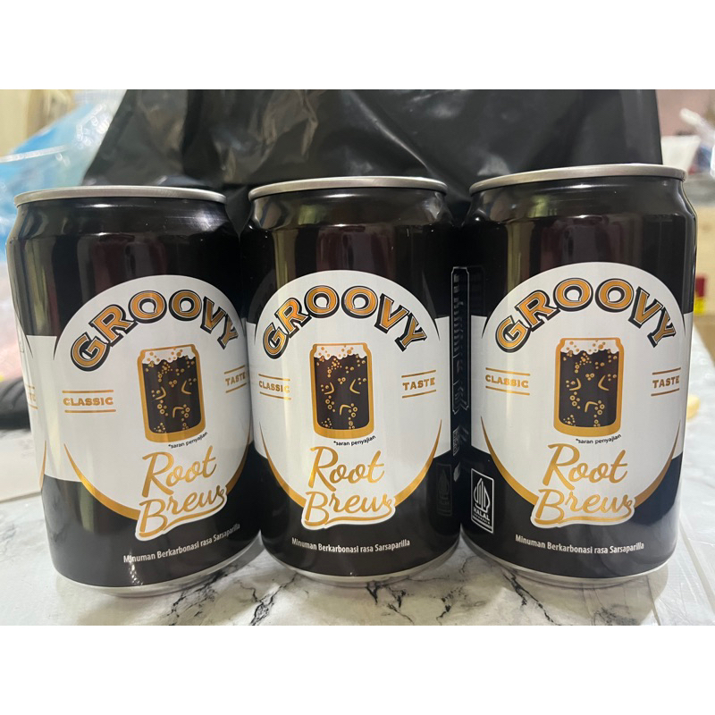 Jual Root Beer Grovy / Minuman Berkarbonasi / Minuman Rasa Root Beer ...
