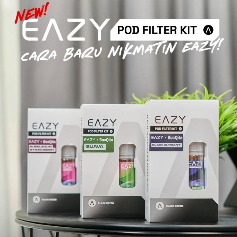 Jual EAZY POD FILTER KIT BUNDLING LIQUID BUAQITA 15ML AUTHENTIC ...