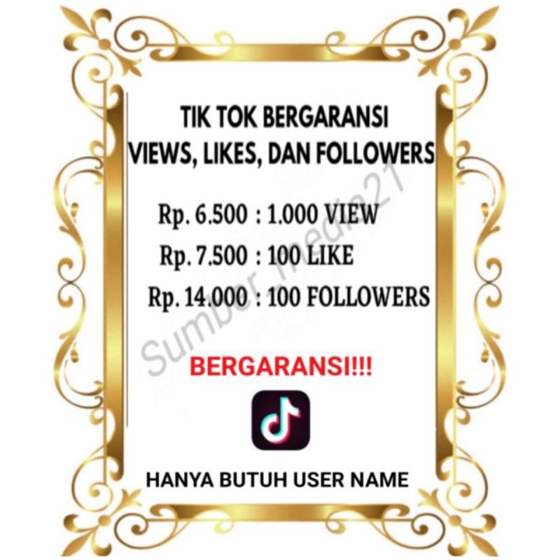 Jual VIEW Like Follower tik tok | Shopee Indonesia