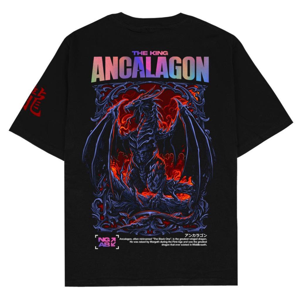 Jual Ngab Kaos Baju Distro Sablon Reflective Rainbow The King Ancalagon ...