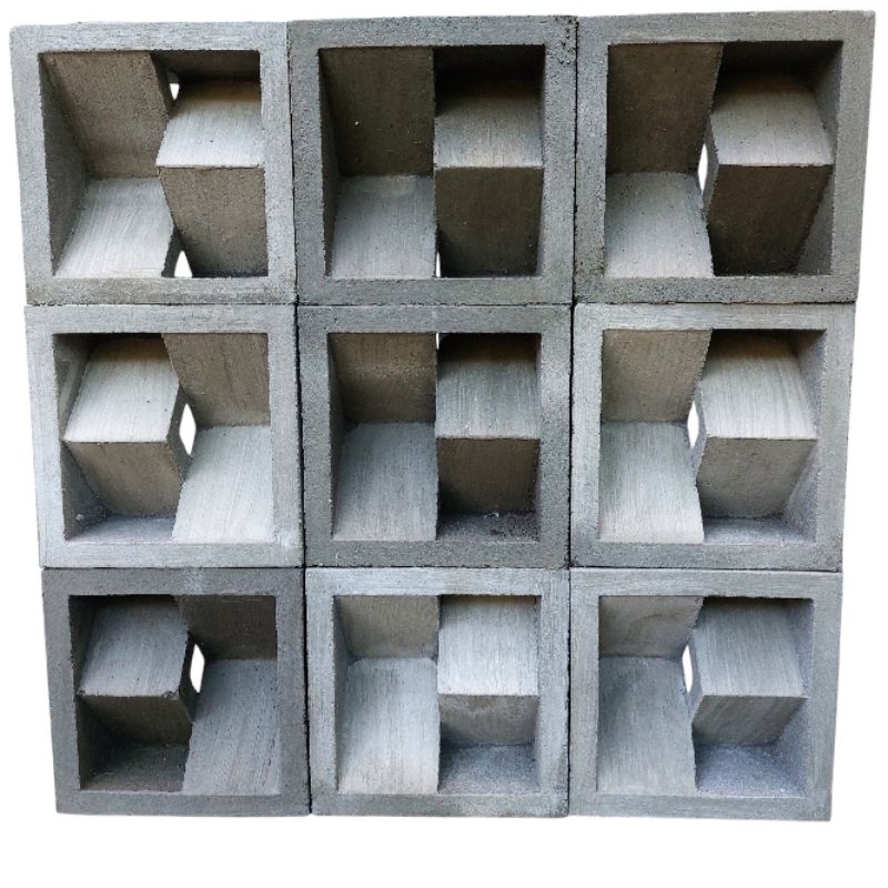 Jual Roster beton minimalis ventilasi rumah dekorasi dinding produk ...