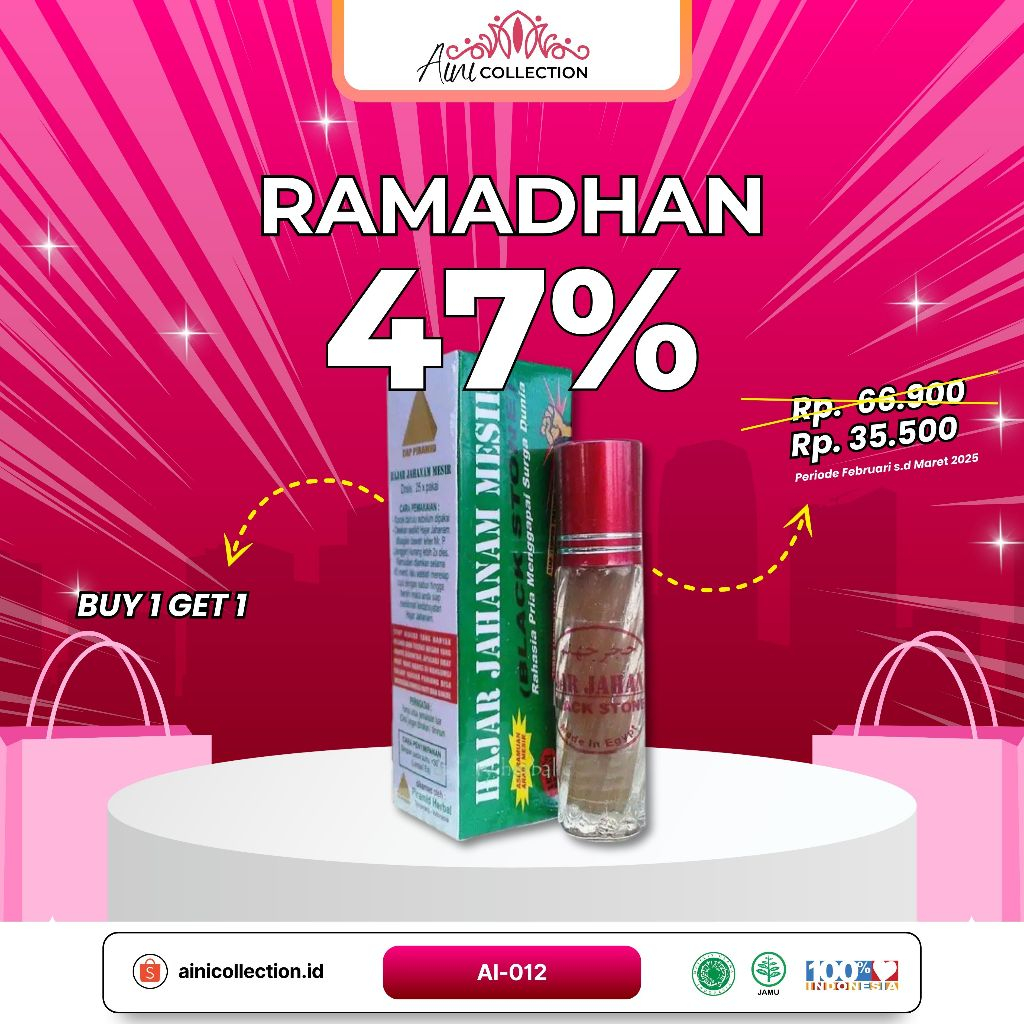 Jual Ramadhan Sale Buy 1 Get 1 Minyak Oles Hajar Jahanam Asli dari ...