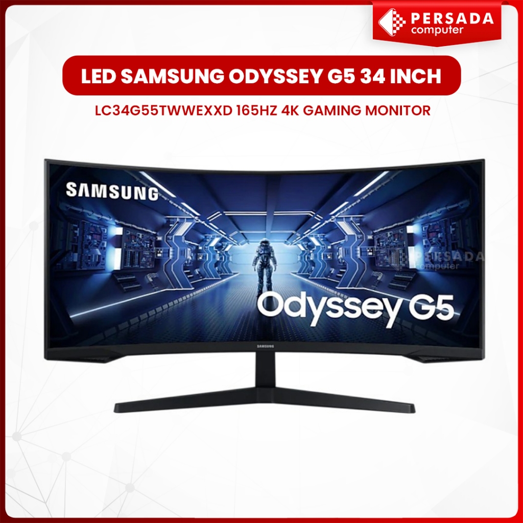 Jual LED SAMSUNG ODYSSEY G5 34 INCH LC34G55TWWEXXD 165HZ 4K GAMING ...