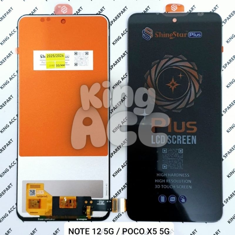 Jual SHINESTAR LCD TOUCHSCREEN XIAOMI REDMI NOTE 12 5G / POCO X5 5G BLACK SHINESTAR | Shopee ...