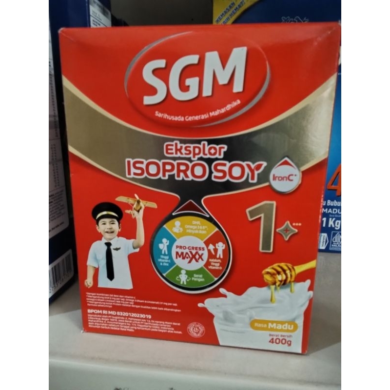 Jual SGM EKSPLOR ISOPRO SOY 1+ 400gr (Madu) | Shopee Indonesia