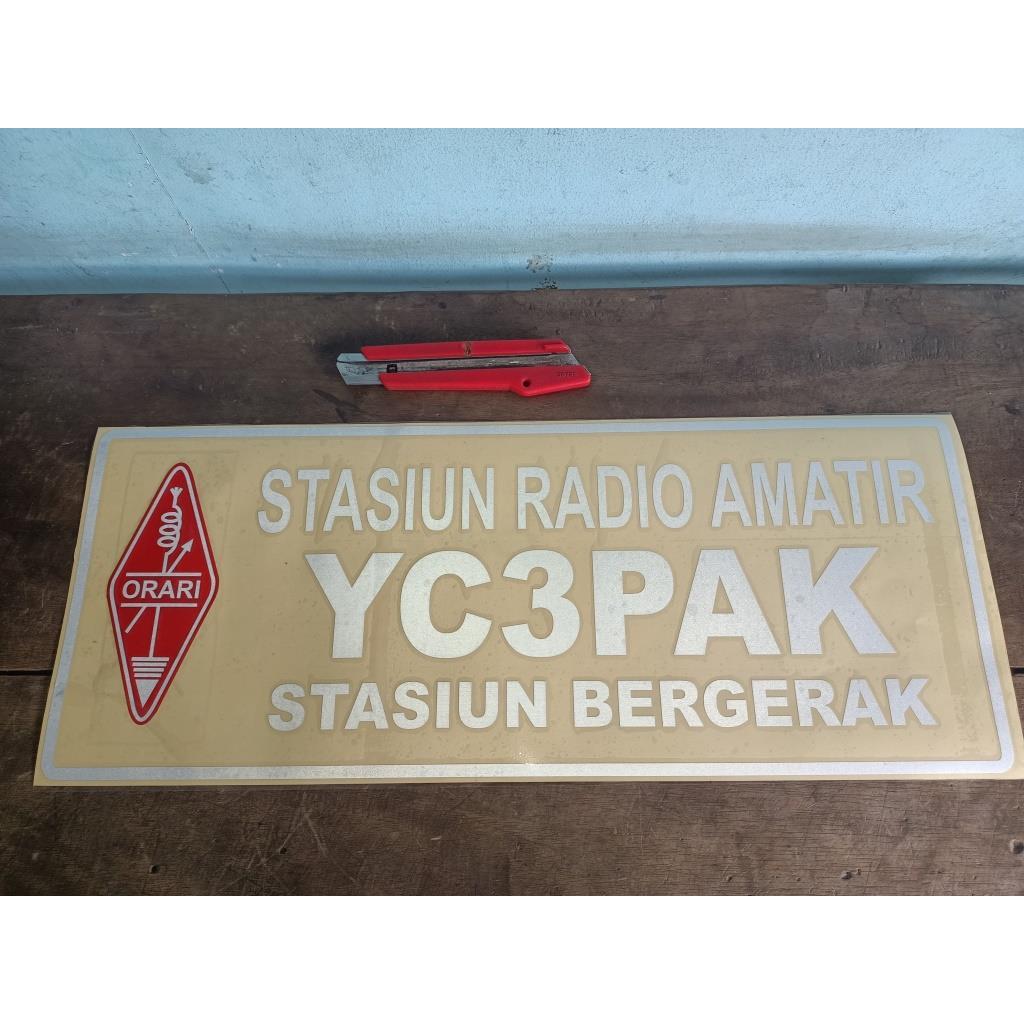 Jual STIKER SCOTLIGHT CUTTING STASIUN BERGERAK ORARI / RAPI ukuran ...