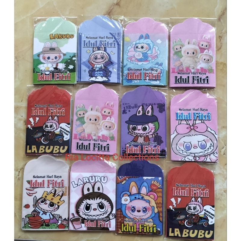 Jual Amplop Lebaran LABUBU 1 Pack Isi 10 Pcs | Shopee Indonesia