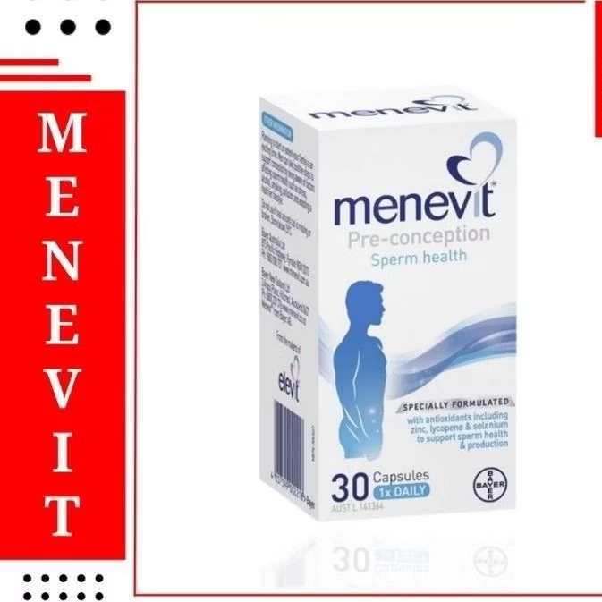 Jual Menevit 30 capsules - Male Fertility Supplement | Shopee Indonesia