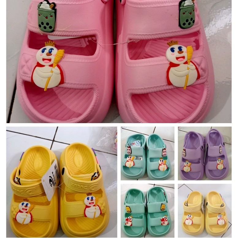 Jual Dulux Sandal Anak Karakter Mixue | Shopee Indonesia