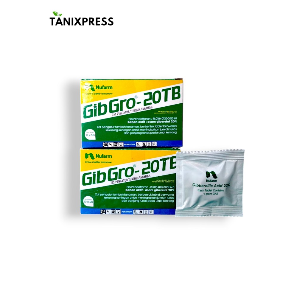 Jual GIBGRO 20TB Tablet 1 pcs Pil Nufarm Gib gro 20TB | Shopee Indonesia