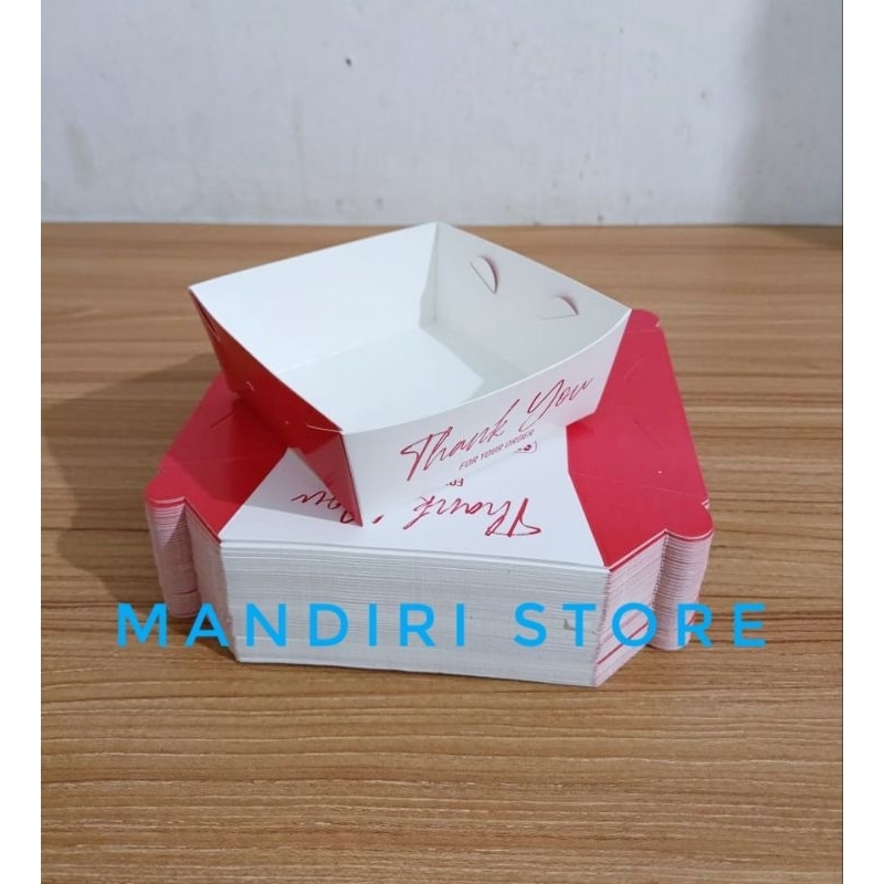 Jual Dus Bungkus Kemasan Takoyaki Dimsum Laminasi Ivory Motif | Shopee ...
