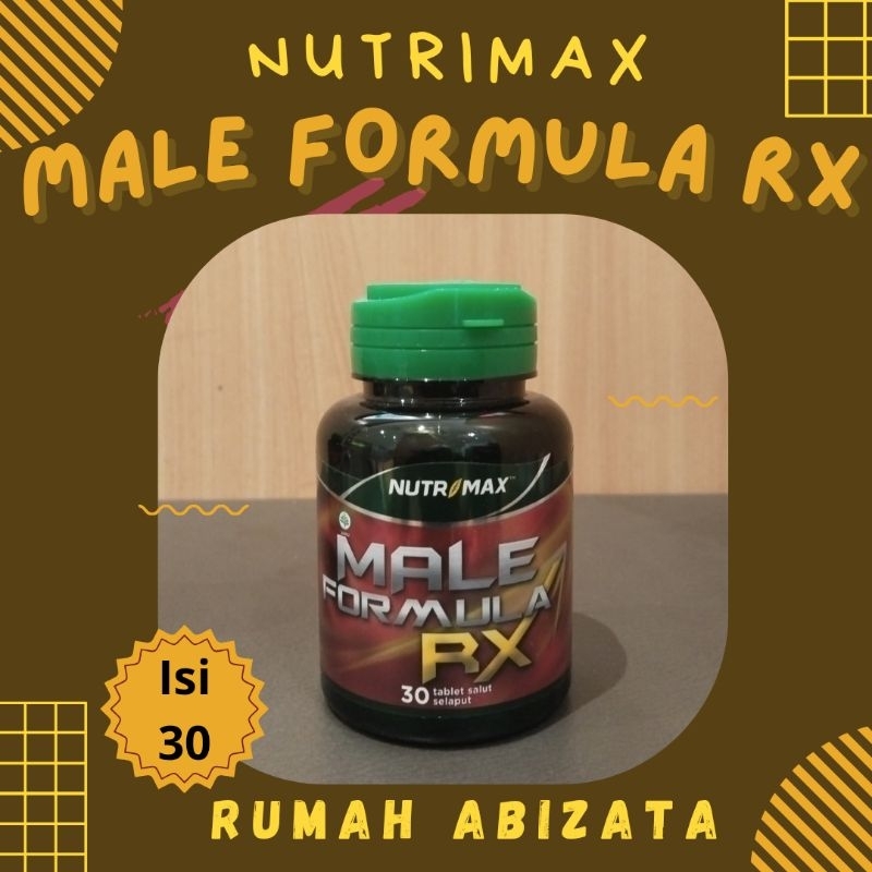 Jual NUTRIMAX MALE FORMULA RX - 30 Tablet | Shopee Indonesia