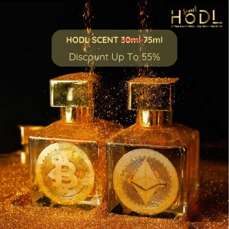 Jual BELI 1 GRATIS 1 HODL Scent Parfum Eau de perfume 75 ML Bitcoin ...