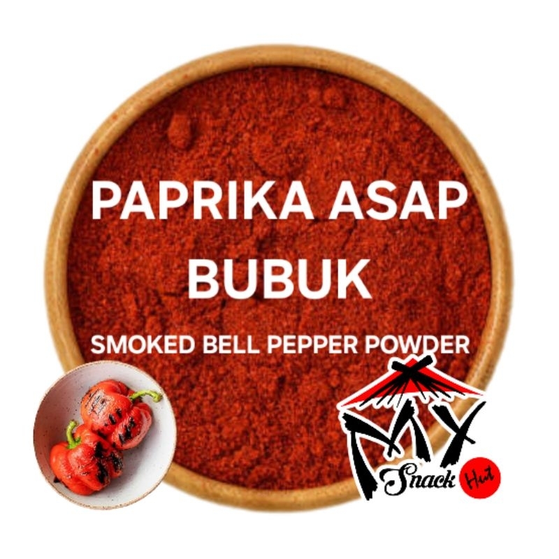 Jual PAPRIKA ASAP BUBUK 1KG SMOKE SMOKED RED BELL PEPPER MERAH REDBEL ...