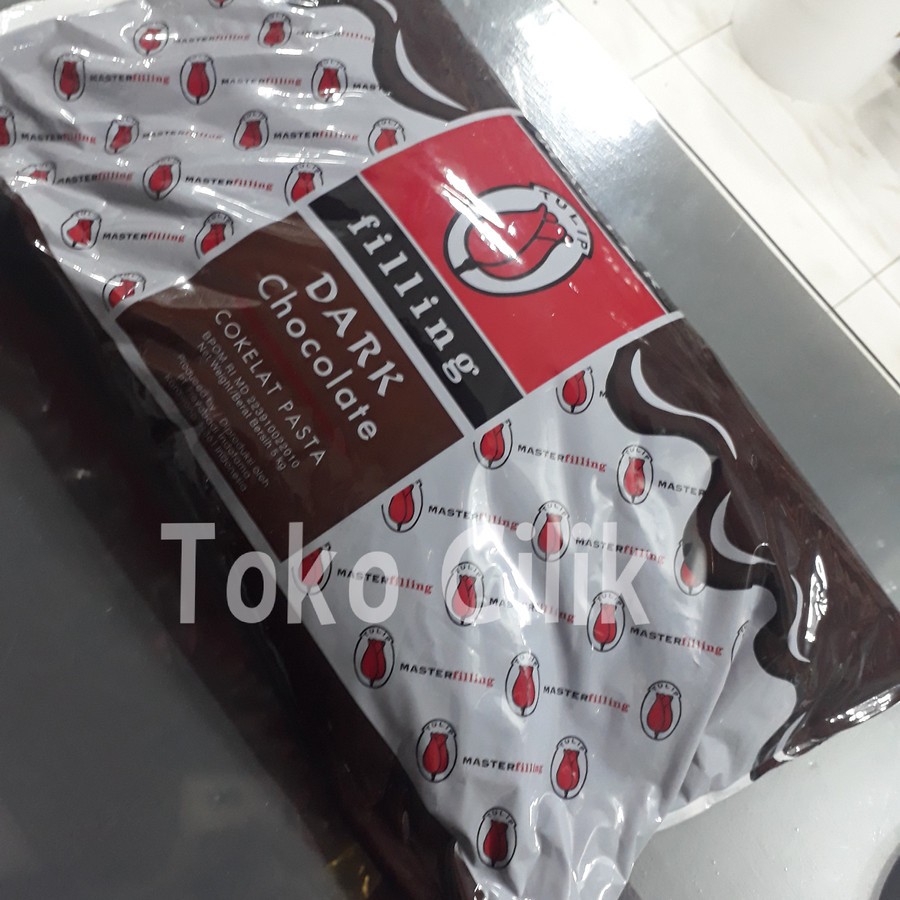 Jual selai+filling+coklat+merk+tulip+250gr+choco+roti+kue+cake+donat ...