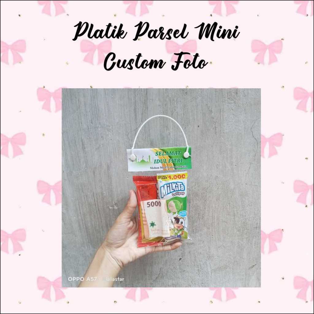 Jual Plastik parcel mini isi 18 biji gratis nama dan foto plastik ...