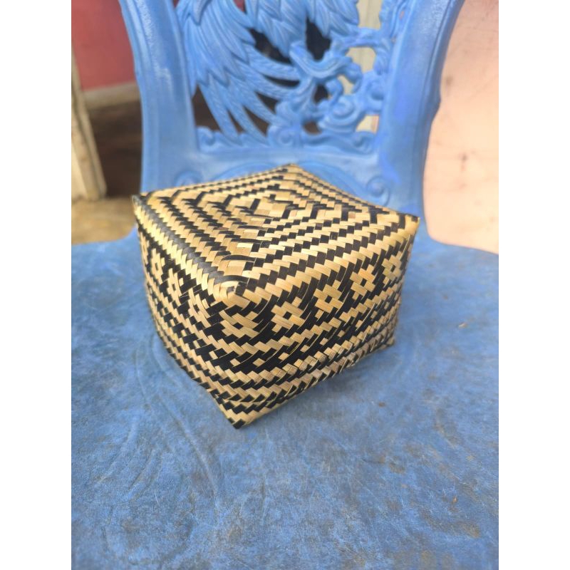 Jual anyaman bambu / besek bambu (motif) | Shopee Indonesia