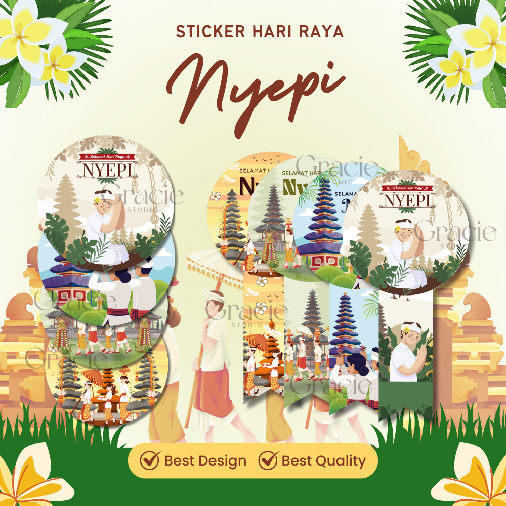 Jual Sticker Label Hampers Hari Raya Nyepi | Shopee Indonesia