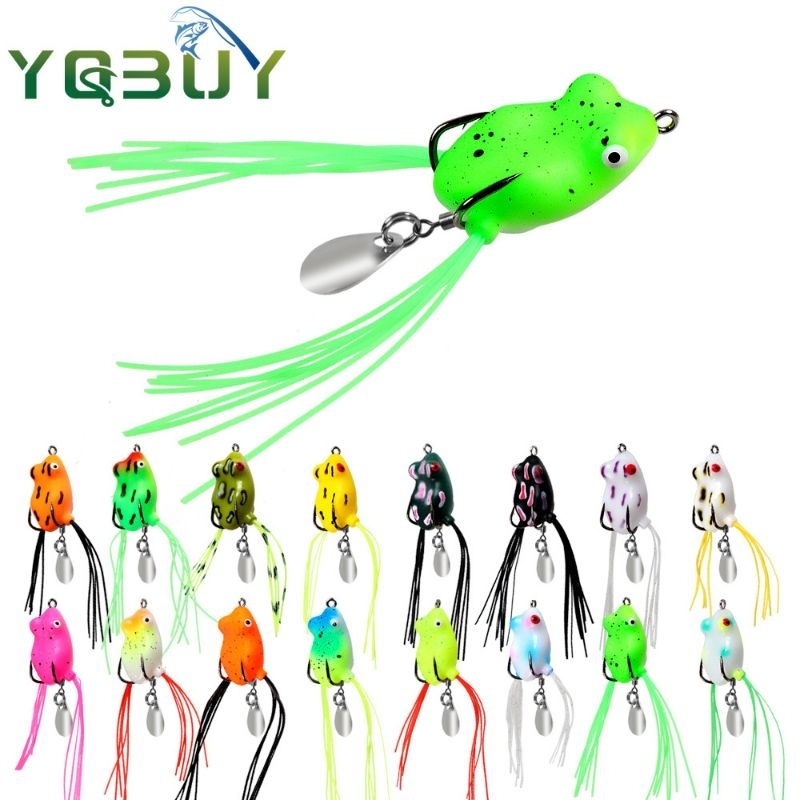 Jual Umpan Pancing Soft Frog Lure Umpan Ikan Gabus 3cm 4gr | Shopee ...