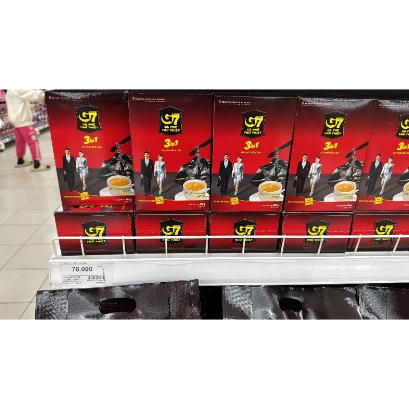 Jual JASTIP VIETNAM!! KOPI VIETNAM 3in1 CA PHE THU THIET G7!! 288 gram ...