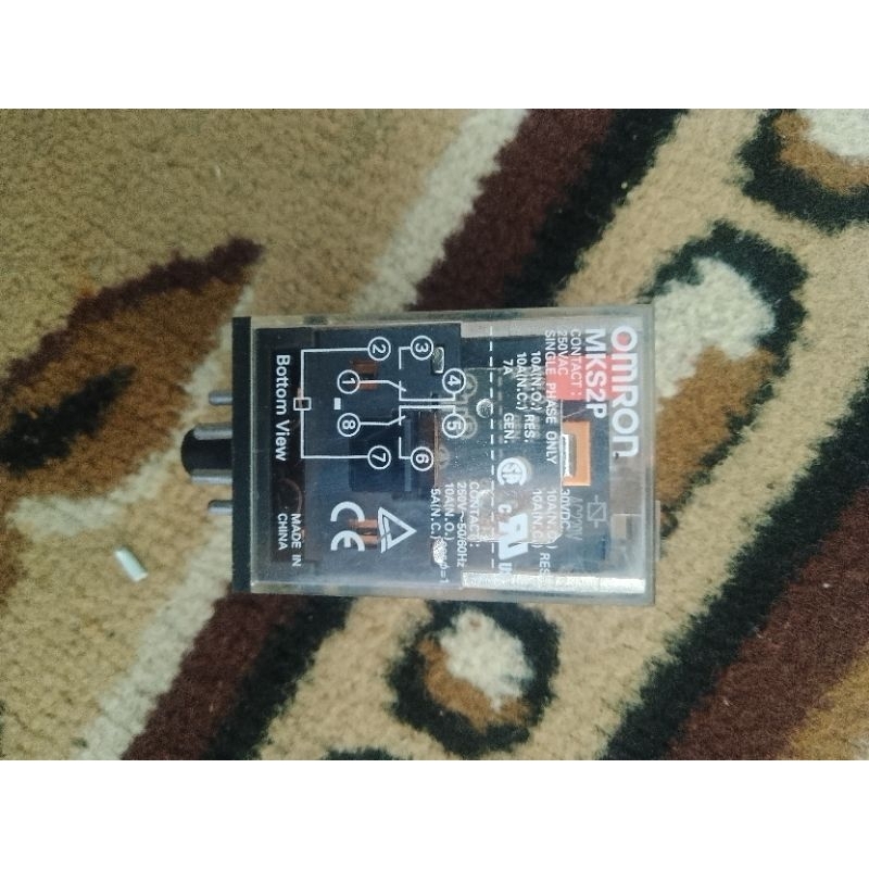 Jual Relay Omron MKS2P / Relay switc / Relay Omron | Shopee Indonesia