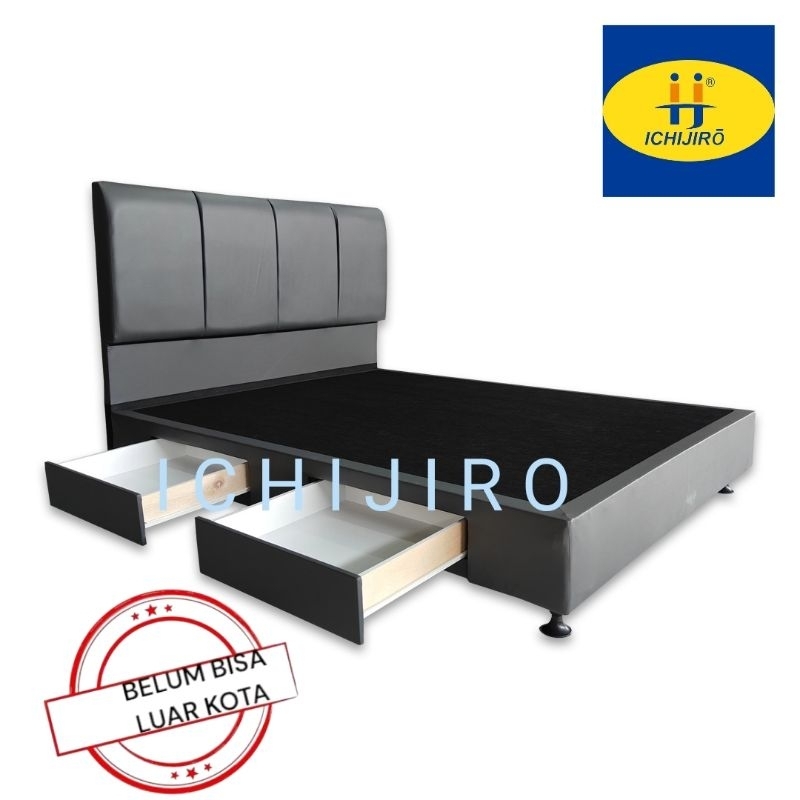 Jual Dipan Divan Sandaran 90x200 Laci Anti Air Tempat Tidur Carara ...