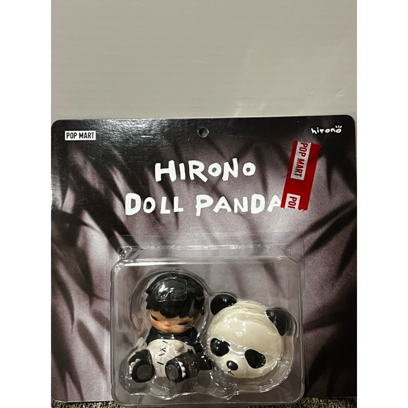 Jual [POPMART OFFICIAL PRODUCT] Hirono Doll Panda Figure | Shopee Indonesia